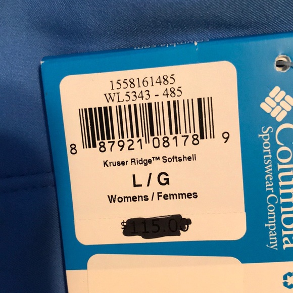 Columbia | Jackets & Coats | Nwt Columbia Light Blue Windrain Resistant ...